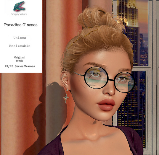 Second Life Marketplace Snappy Paradise Glasses
